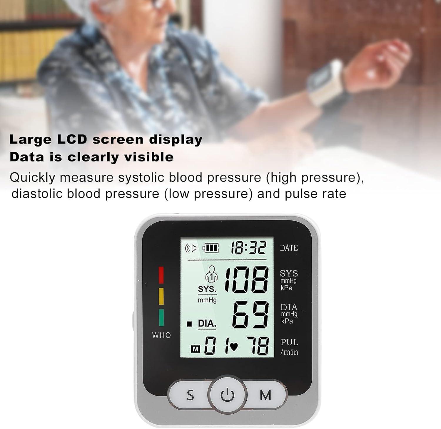 Buy Land Joint Blood Pressure Monitor - Digital Tonometer with Large ...