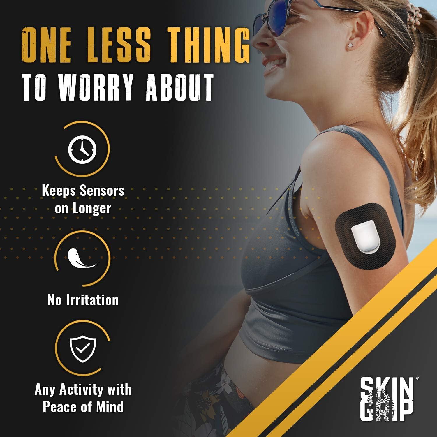 Skin Grip CGM Patches for Insulet Omnipod - 20-Pack, Waterproof ...