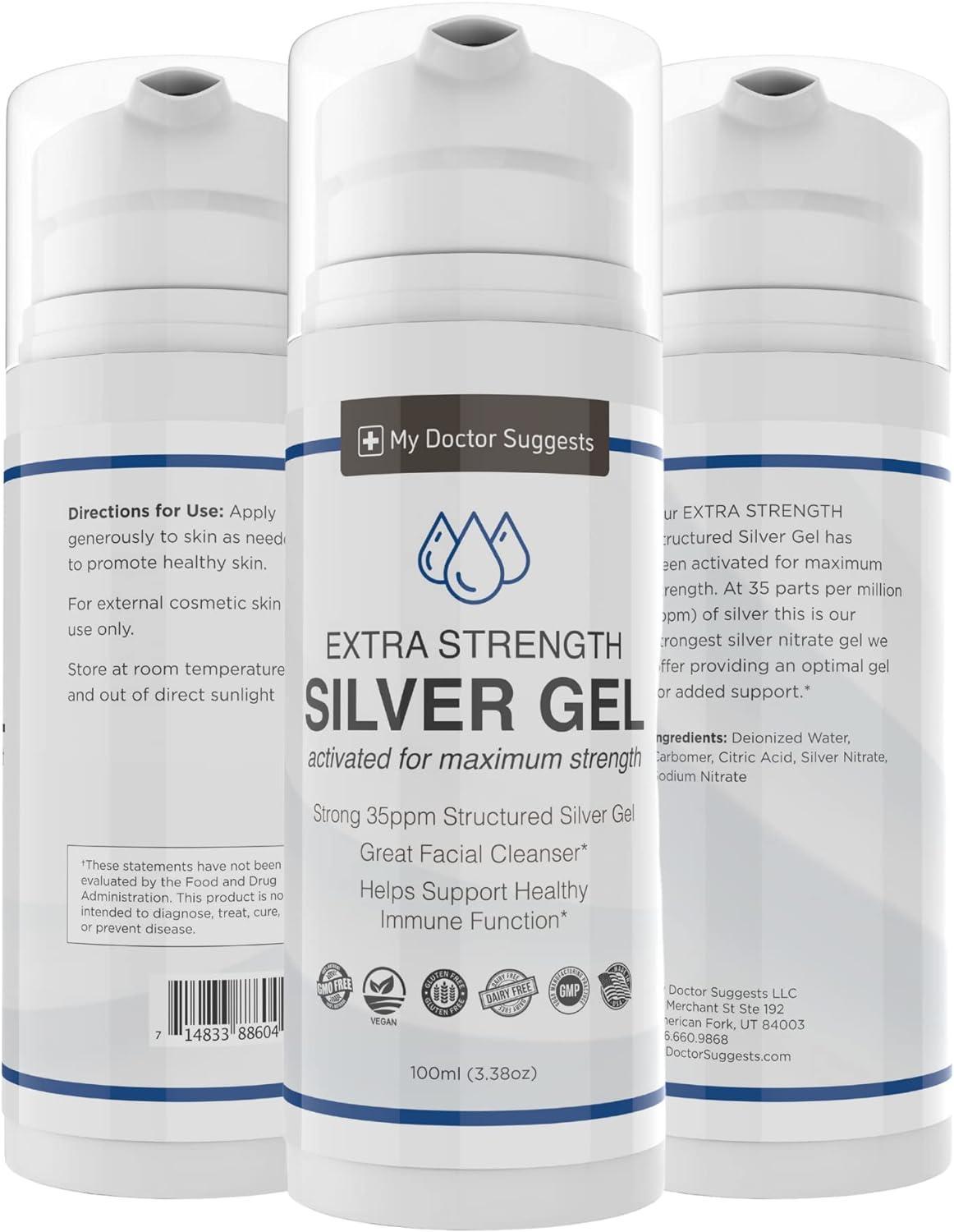 Extra Strong 35ppm Advanced Silver Gel - Hygienic and Effective | Buy ...