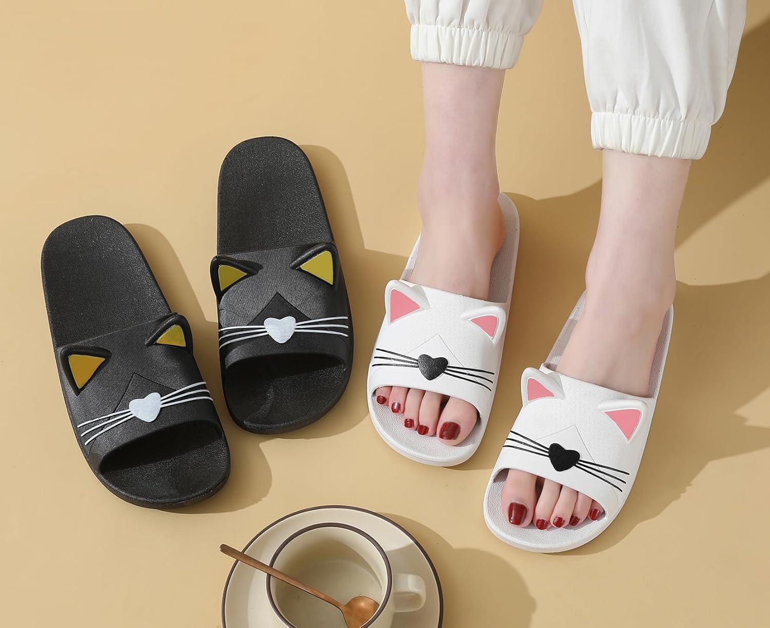 Vunavueya Shower & Bath Flip-Flops for Kids & Adults | Comfortable ...