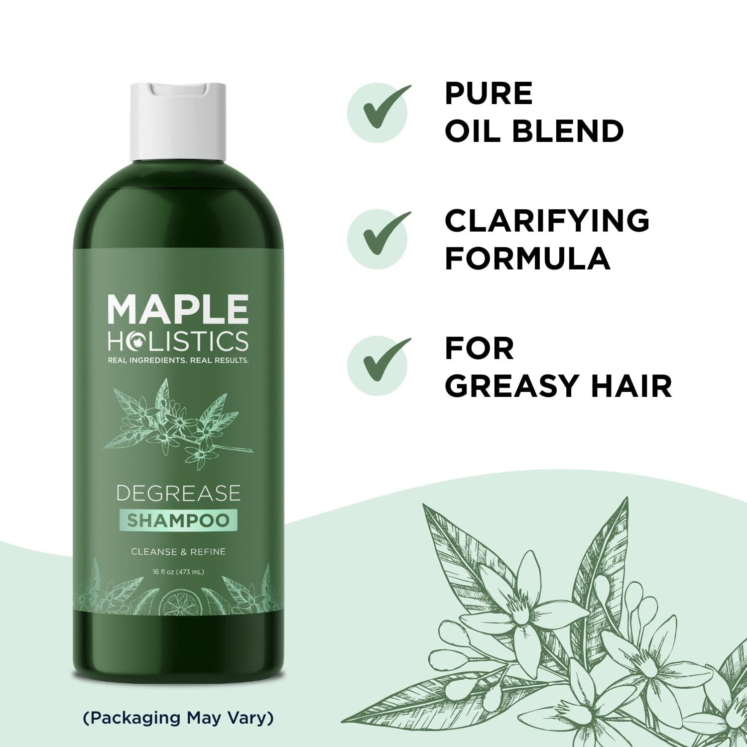 Maple Holistics Degrease Moisture Control Shampoo 16 oz | Oil Control ...