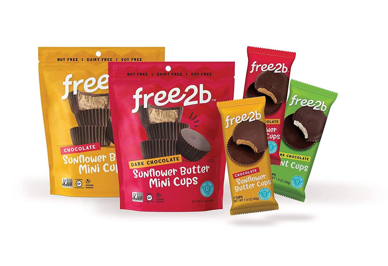 Free 2b Chocolate Sun Cups - Gluten-Free, Dairy-Free, Nut-Free, Soy ...