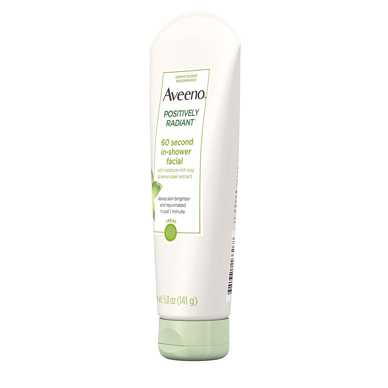 Aveeno Positively Radiant In-Shower Facial, 5 oz (2 Pack) | Buy Now ...