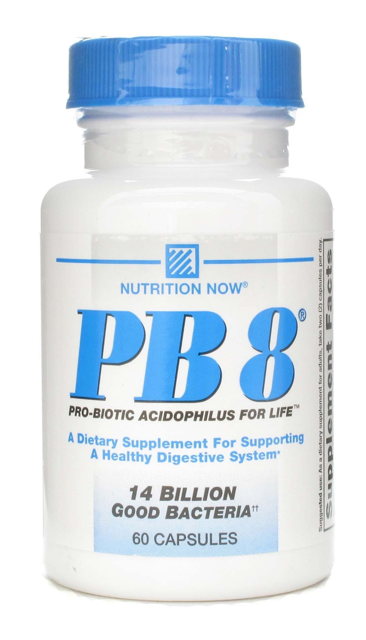 Shop Nutrition Now PB8 Probiotic 60 Capsules â€“ Best Gut Health ...