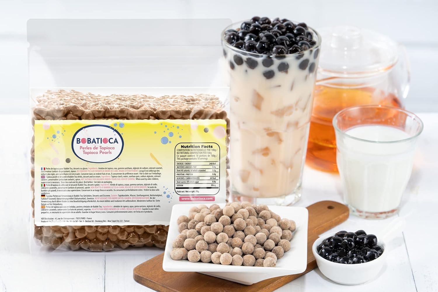 Buy Tapioca Pearls for Bubble Tea | Authentic Taiwanese Boba Pearls | 1 ...