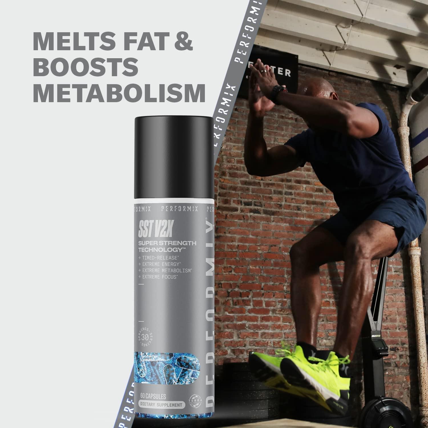 Performix SST Extreme V2X Thermogenic Supplement - 60 Capsules for ...