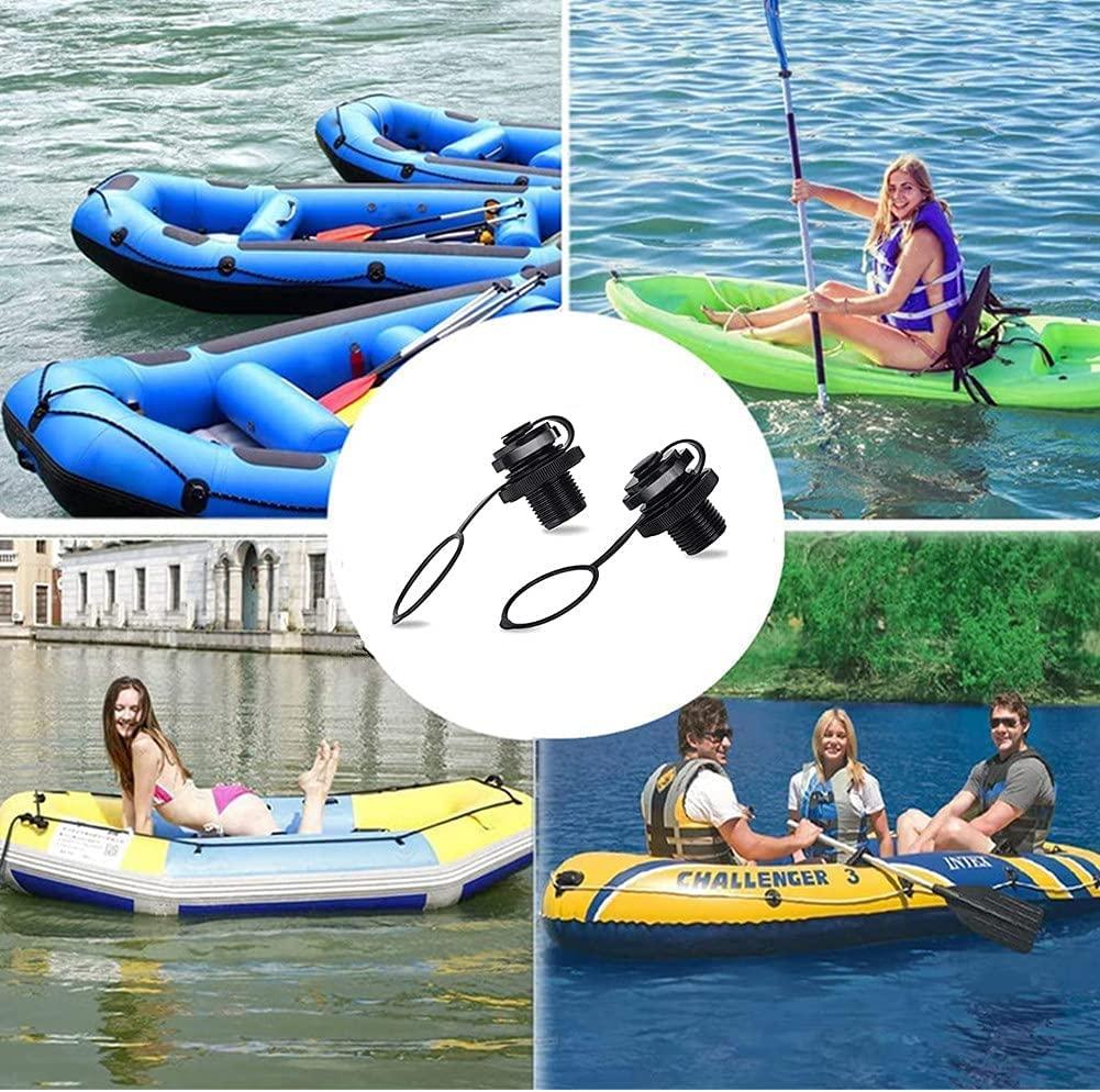 Inflatable Boat Air Valve 2PCS - Replacement Spiral Air Plugs for One ...