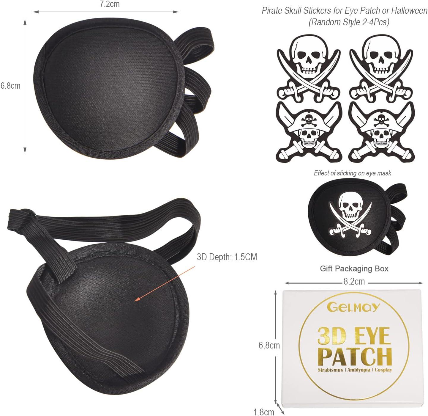 3D Eye Patches 2-Pack for Adult and Kids - Strabismus, Lazy Eye, Post ...