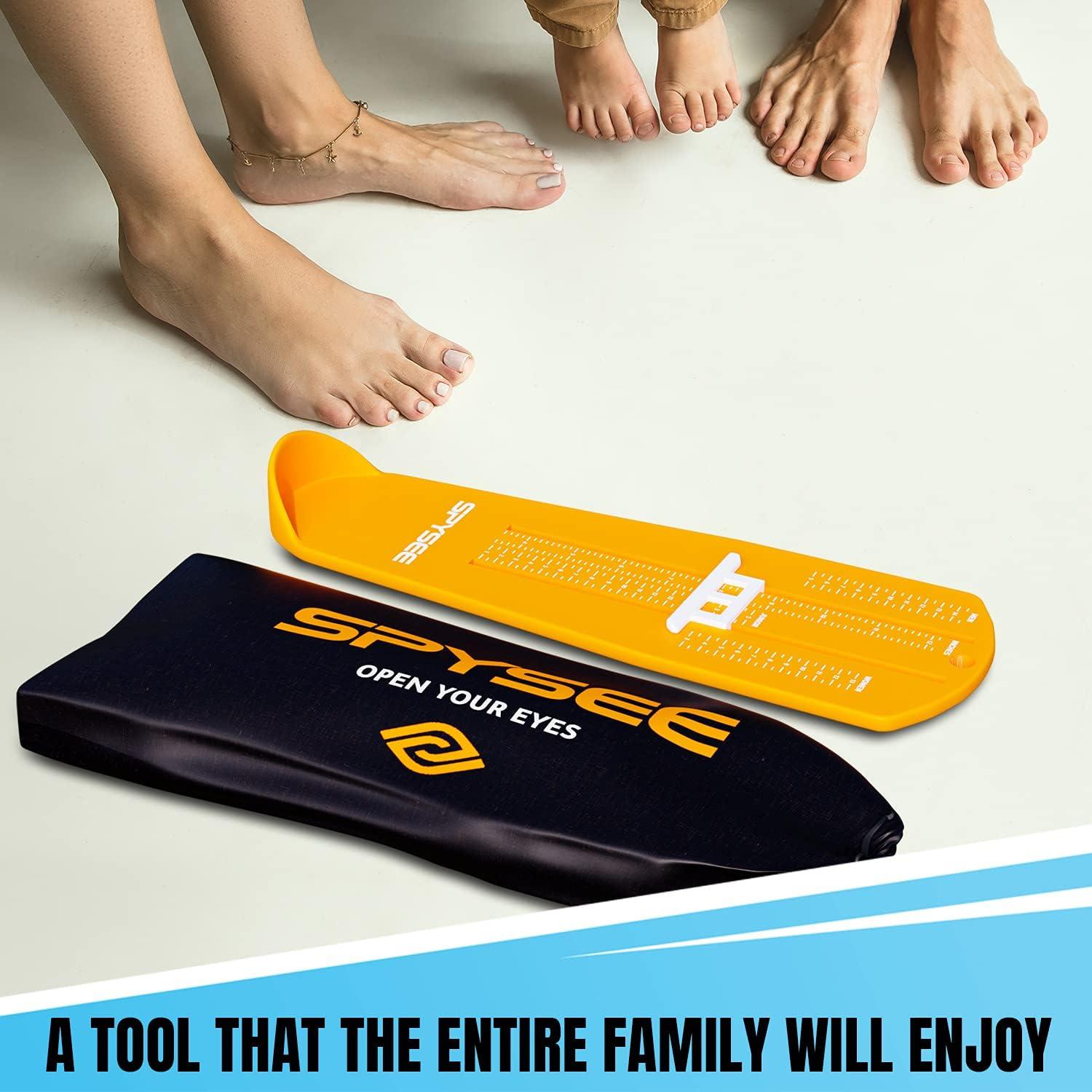 SPY SEE OPEN YOUR EYES Foot Measurement Device - Shoe Sizer for Adults ...