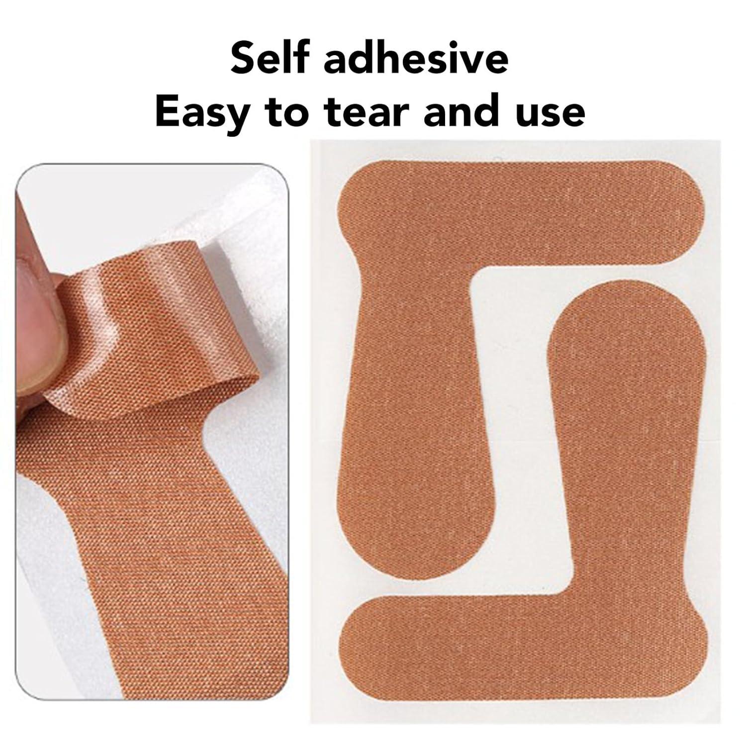 Big Toe Band - 40 Self-Adhesive Pieces for Friction Prevention & Thumb ...
