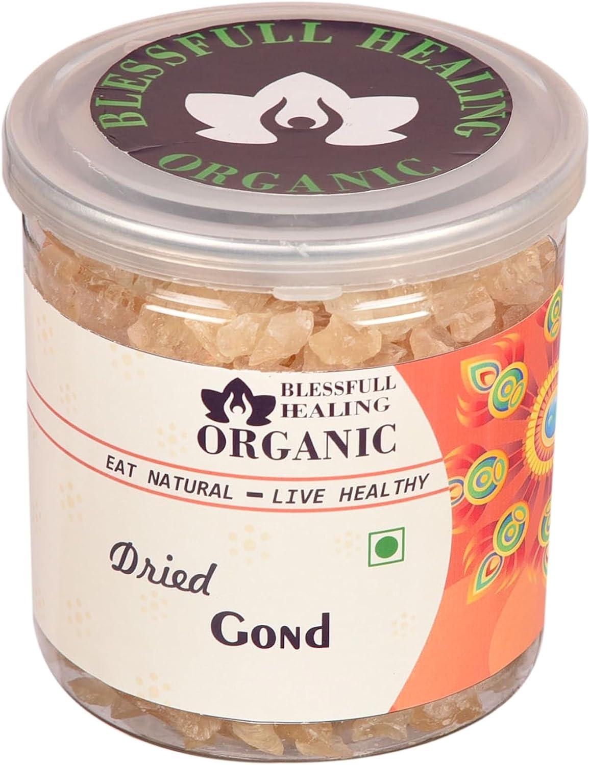 Blessfull Healing Organic Dried Gond 300 Gram Airtight Container ...