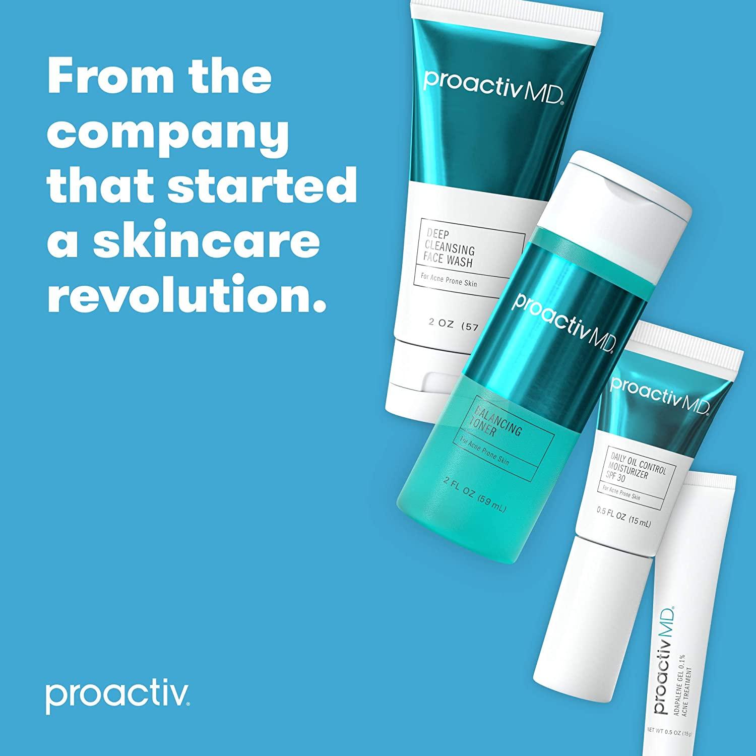 ProactivMD Exfoliating Face Wash - Gentle and Hydrating Facial Cleanser ...