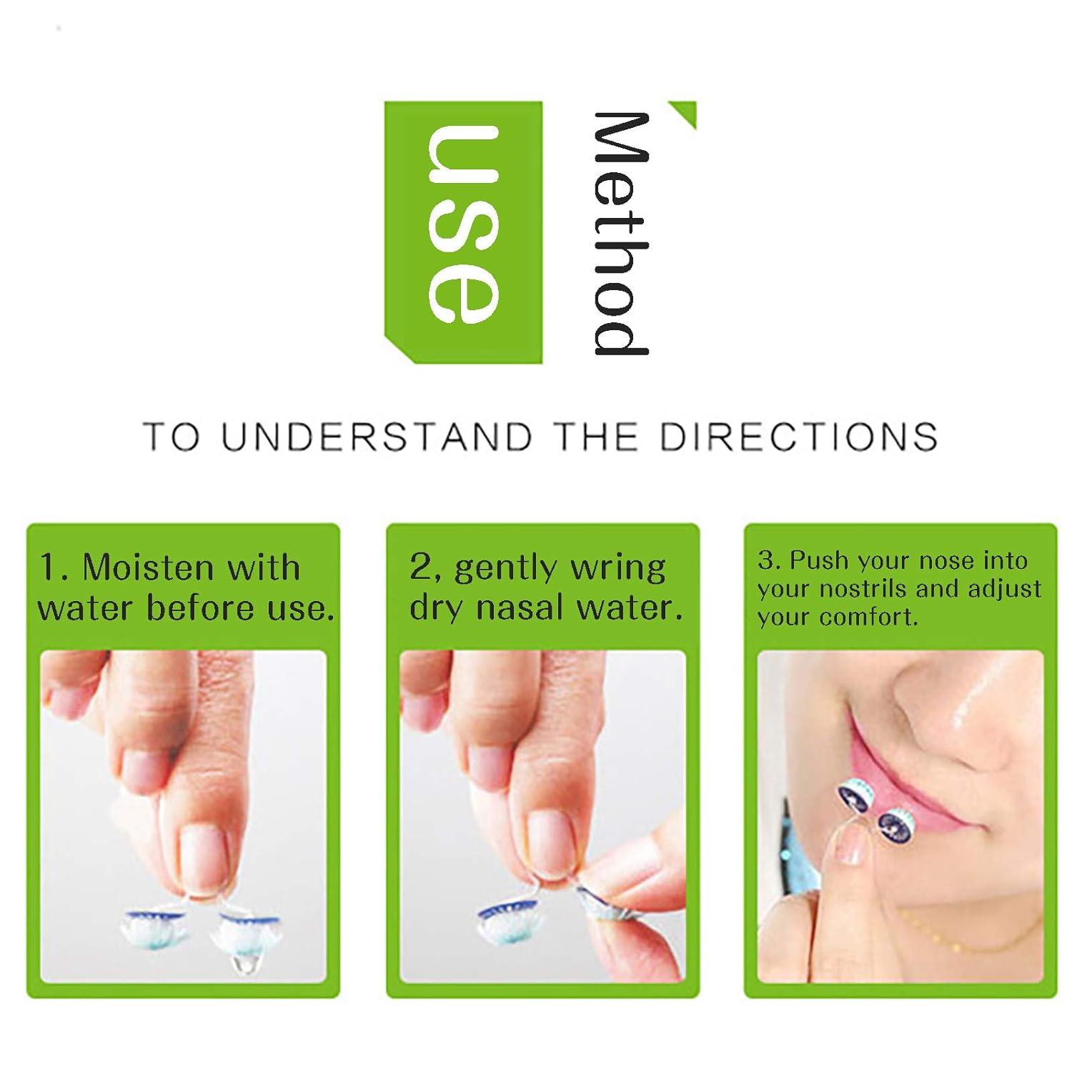 Respiratory Nasal Filter Strips - Clear Nasal Congestion - One Size ...