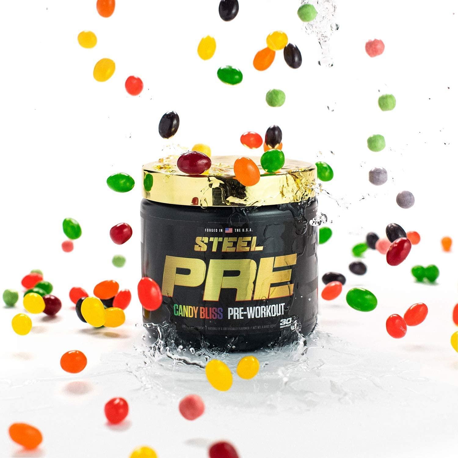 Steel Supplements Pre-Workout with Clean Energy and Intense Focus ...