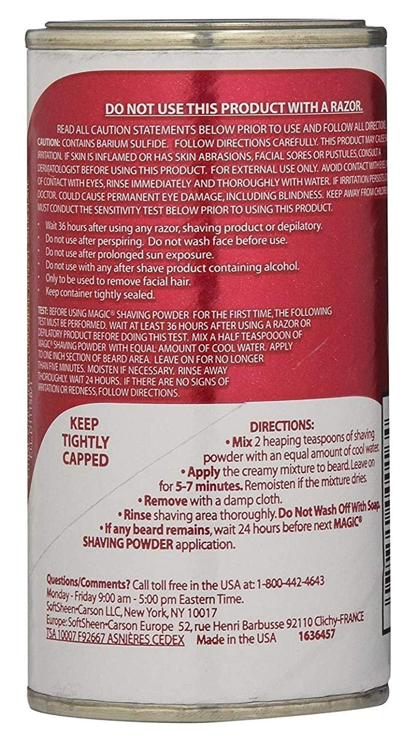 Magic Shaving Powder Red 5oz Extra-Strength (145ml) - Pack of 2 | Buy ...