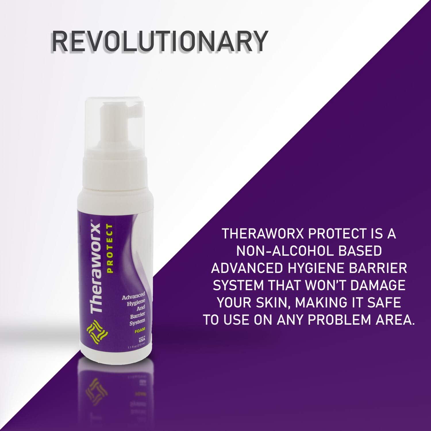 THERAWORX PROTECT Advanced Hygiene & Barrier System Foam - 7.1 Fl Oz ...