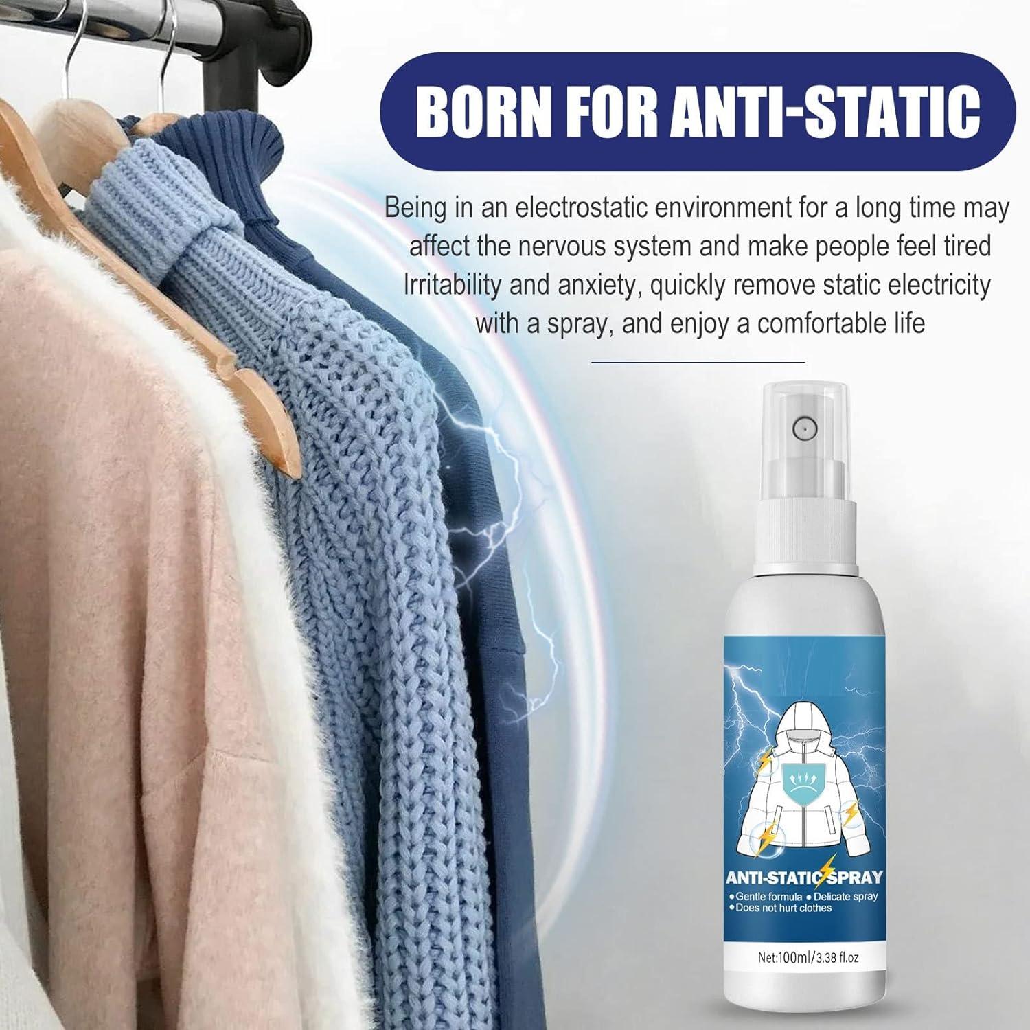 LDREAMAM Anti Static Spray for Clothes - 100ml | Eliminate Static Cling ...