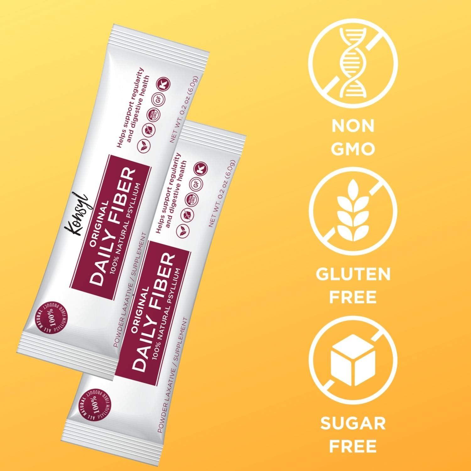 Konsyl Original Formula Daily Fiber Psyllium Husk Powder - 30 ...