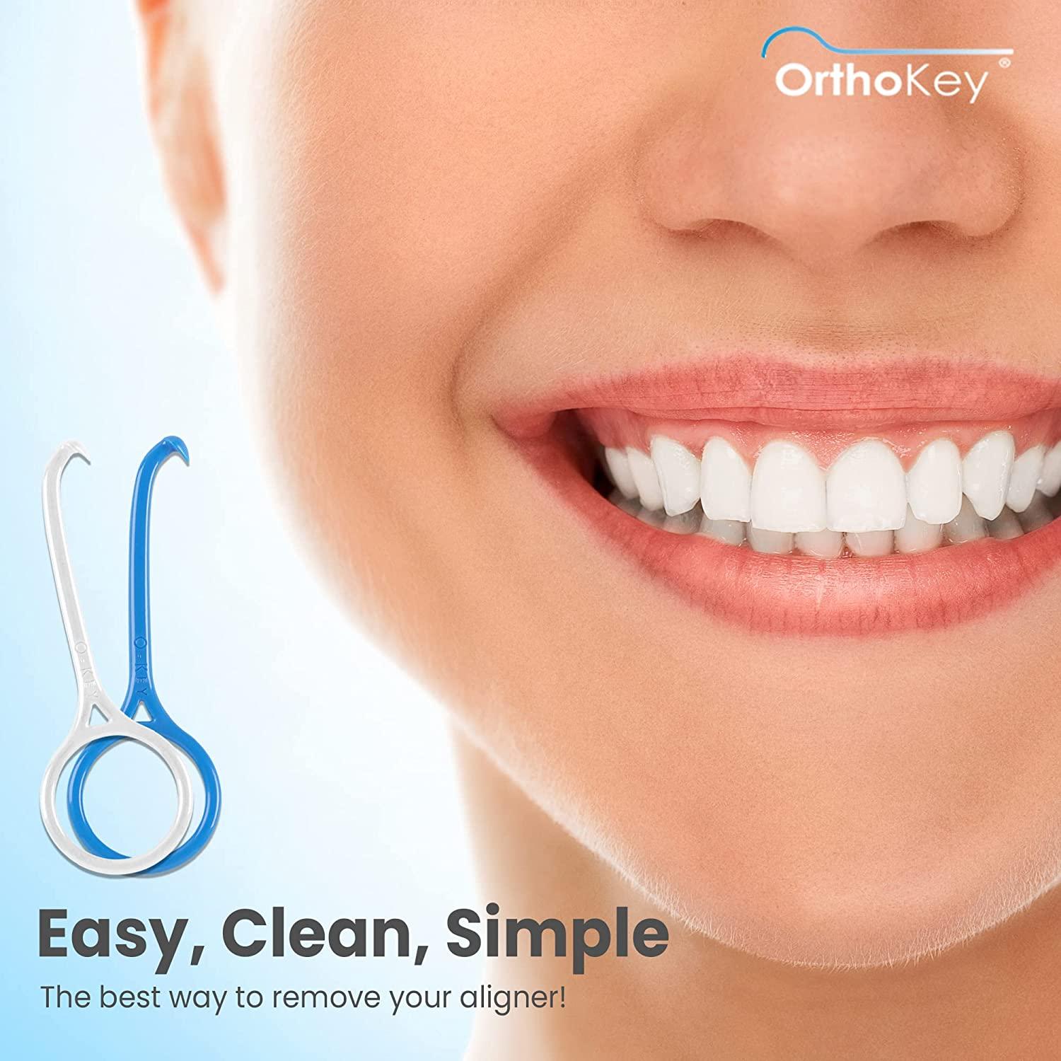 OrthoKey Clear Aligner Removal Tool - For Braces & Retainers ...