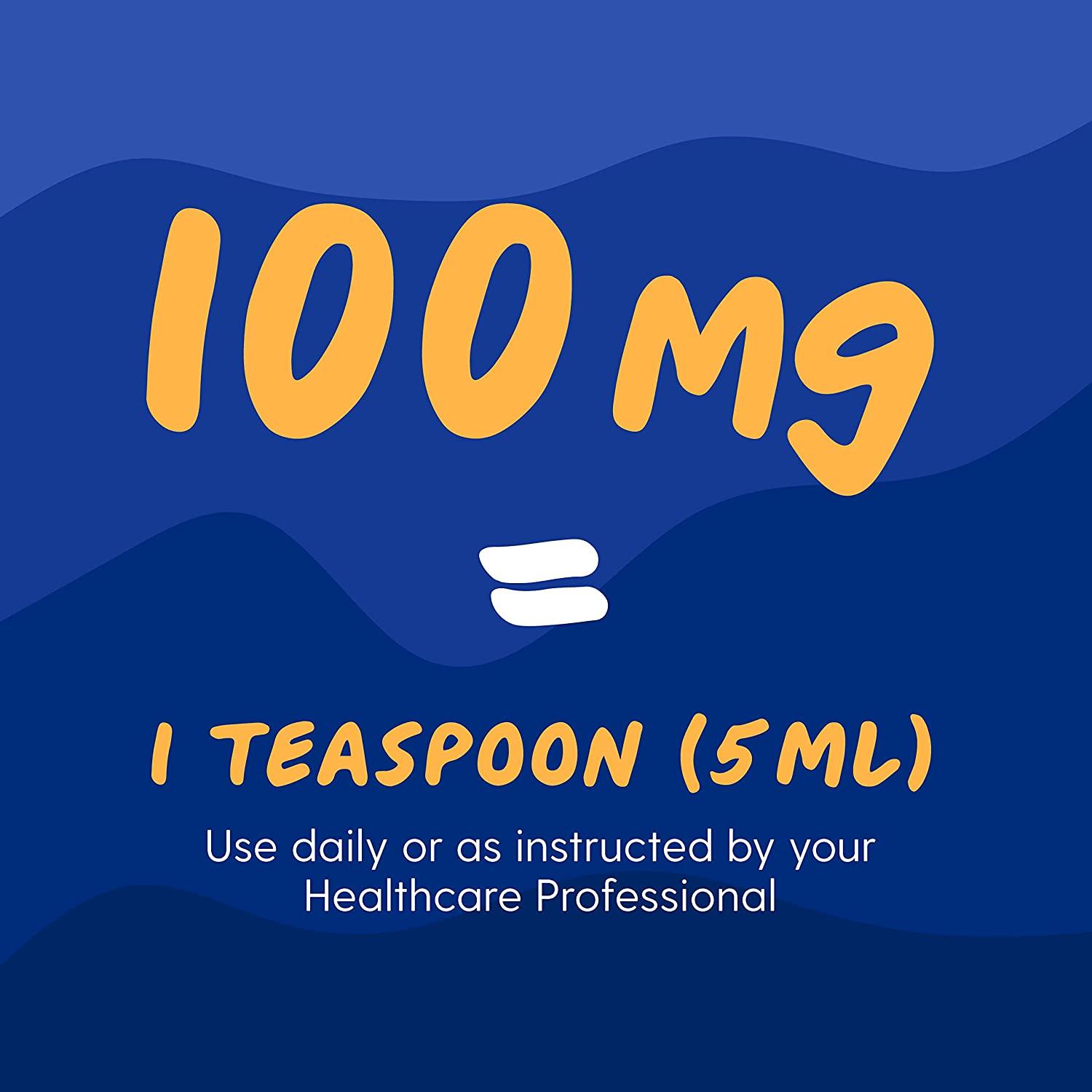 Hematex Liquid Iron Supplement 100mg - Polysaccharide Iron Complex for ...