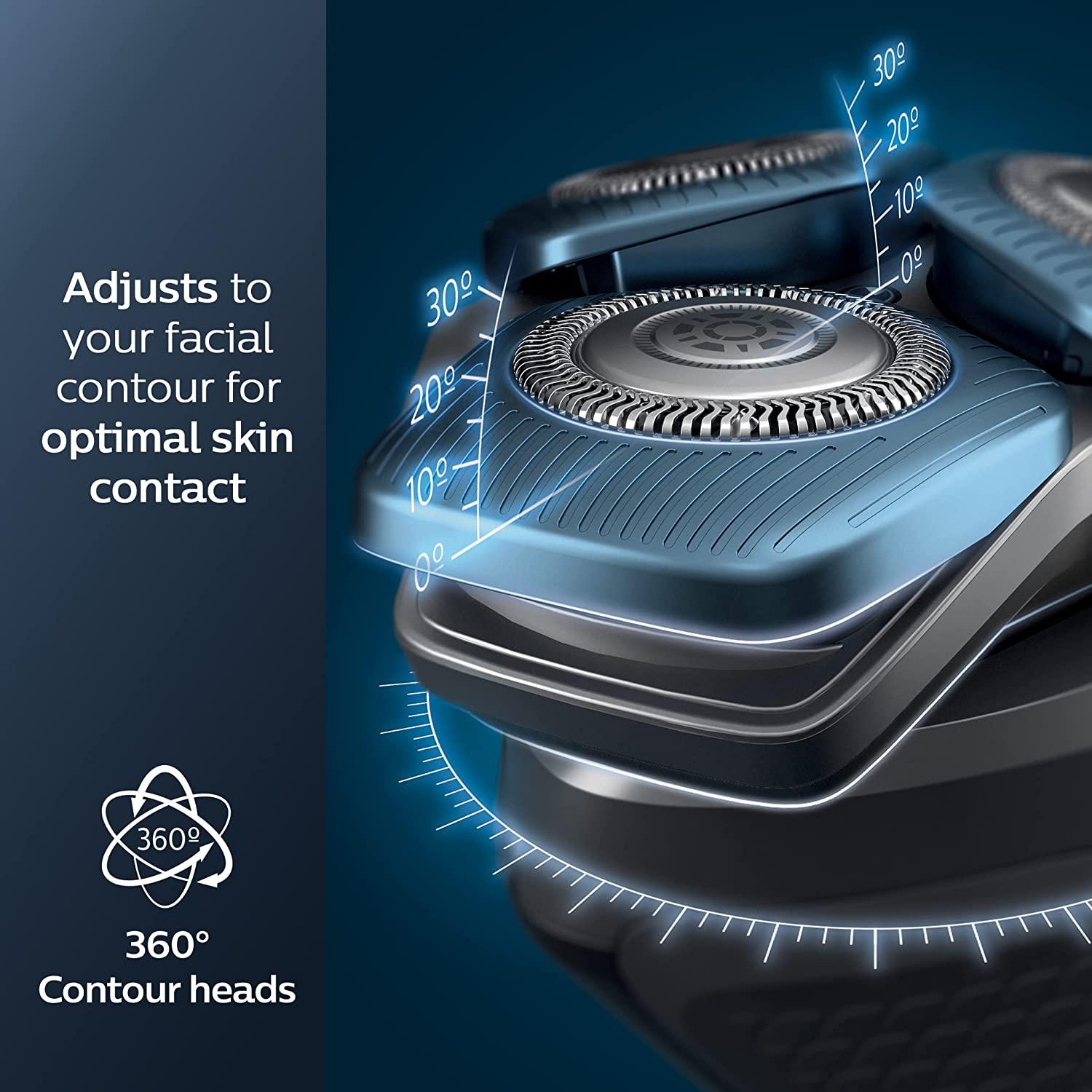 Philips Norelco Shaver 7500 with SenseIQ Technology - Wet & Dry ...