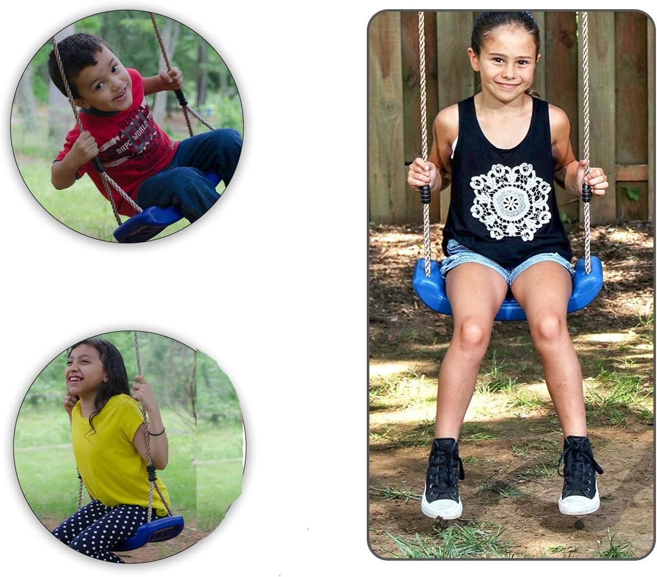 SUMMERSDREAM Rigid Child Swing Set - Heavy Duty Outdoor Swing Seat for ...