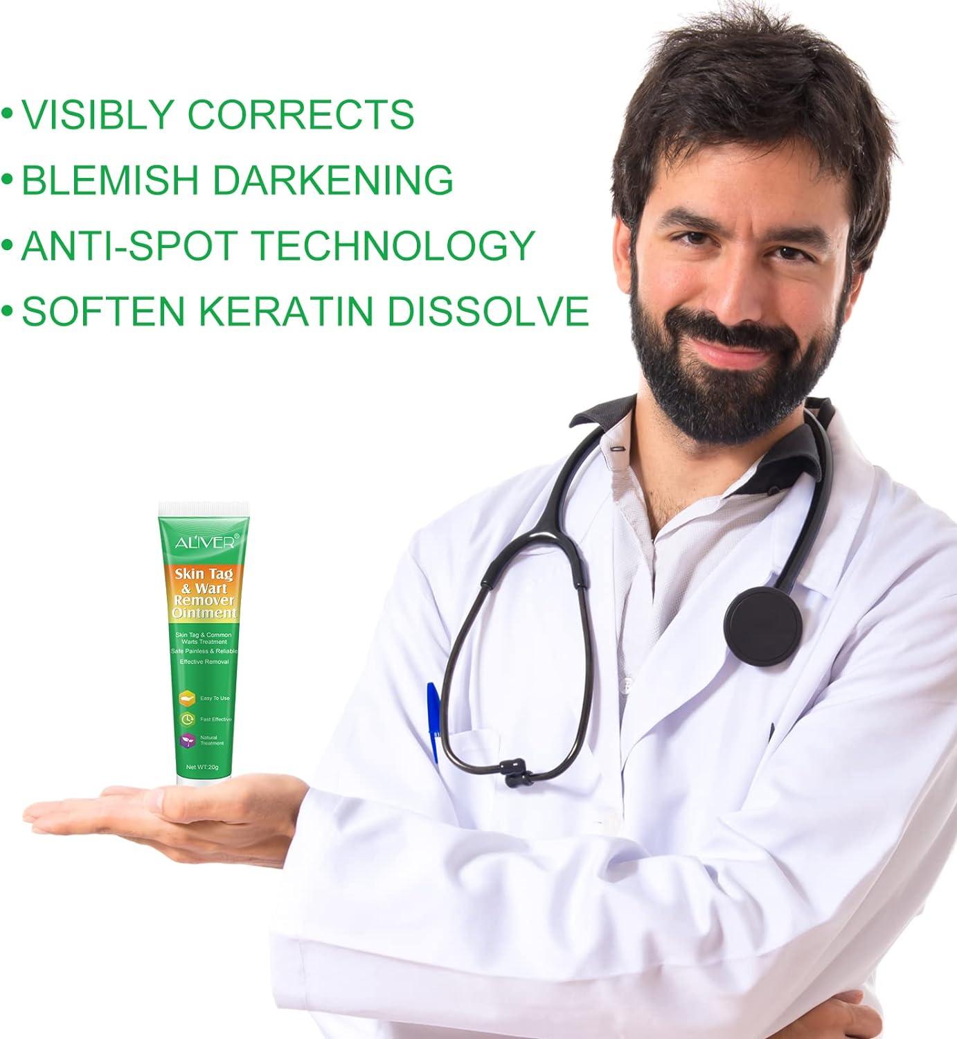GNAPY Skin Tag & Wart Remover Cream - Natural Treatment Formula for ...