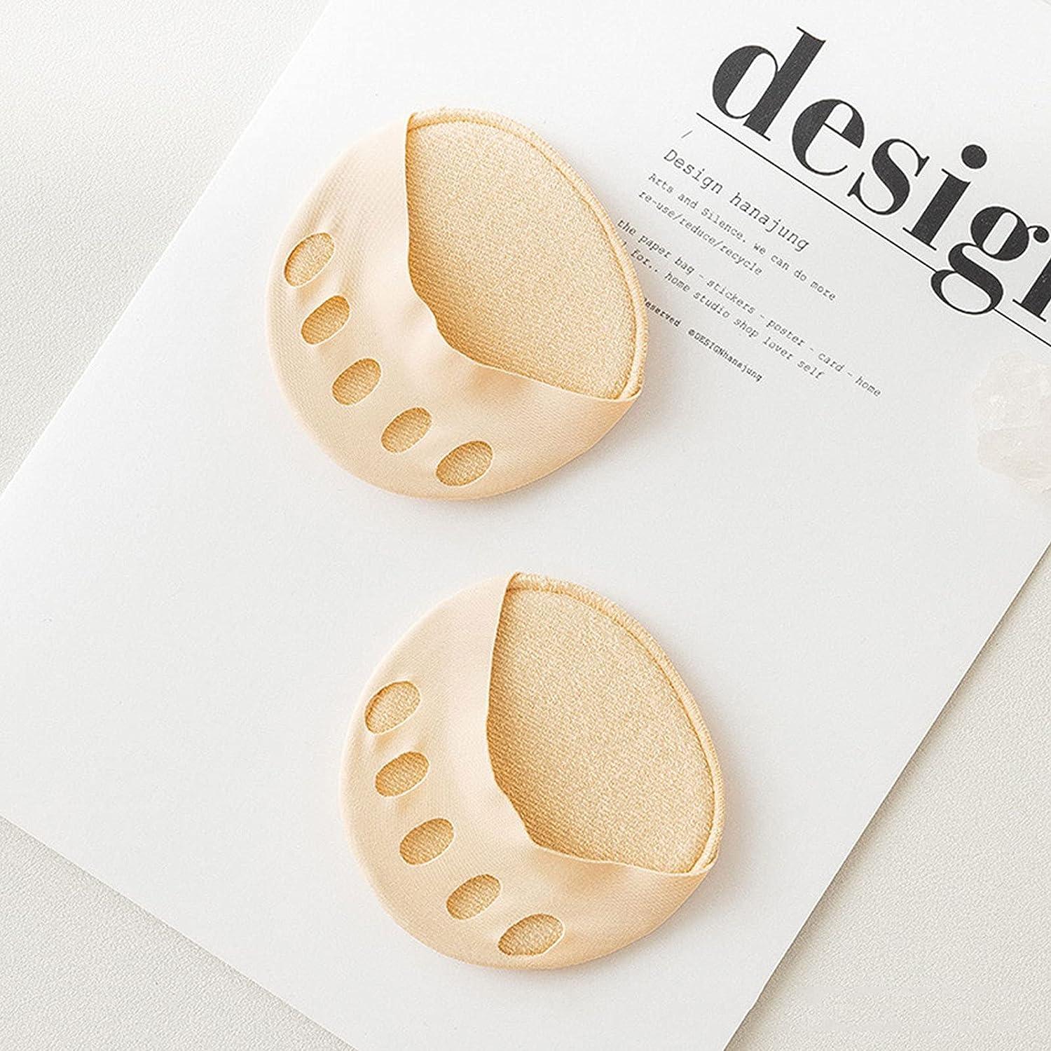 Honeycomb Fabric Forefoot Pads for Women - Breathable Metatarsal Pads ...