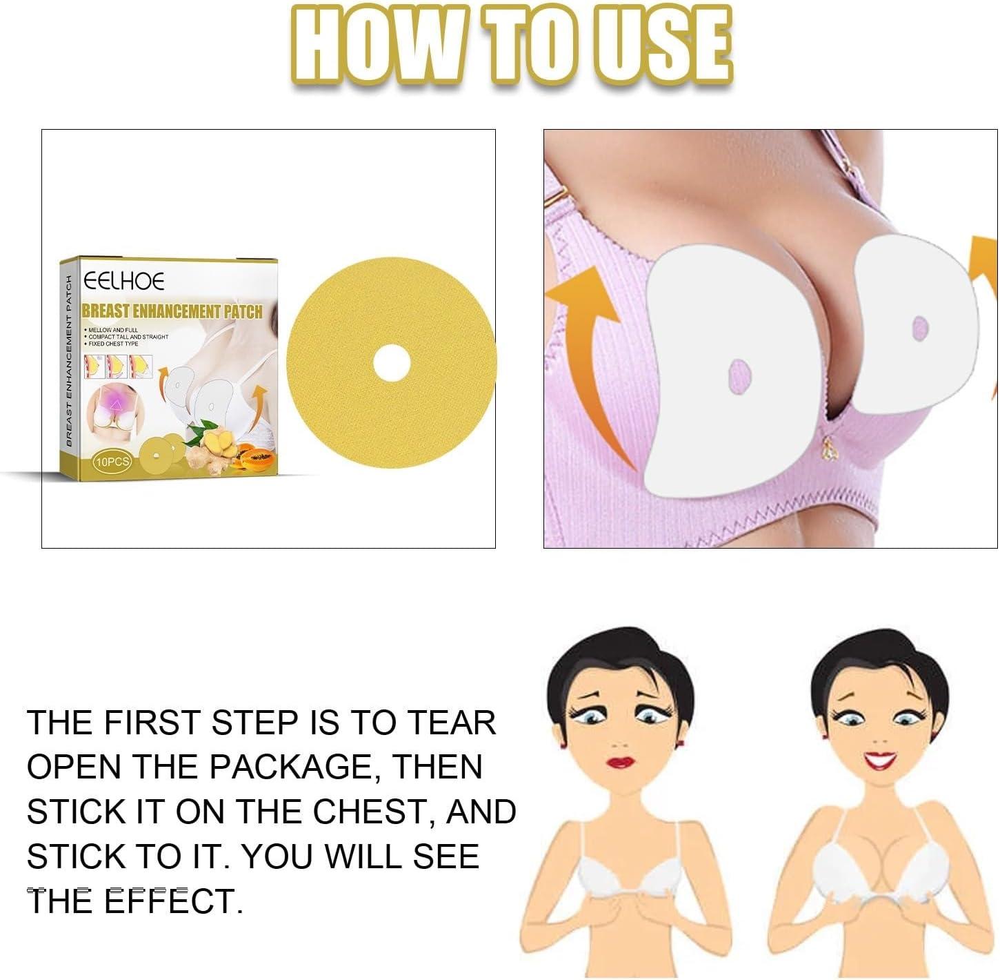 NELLN 2023 Breast Enhancement Patch - Ginger Bust Mask - 3box Set