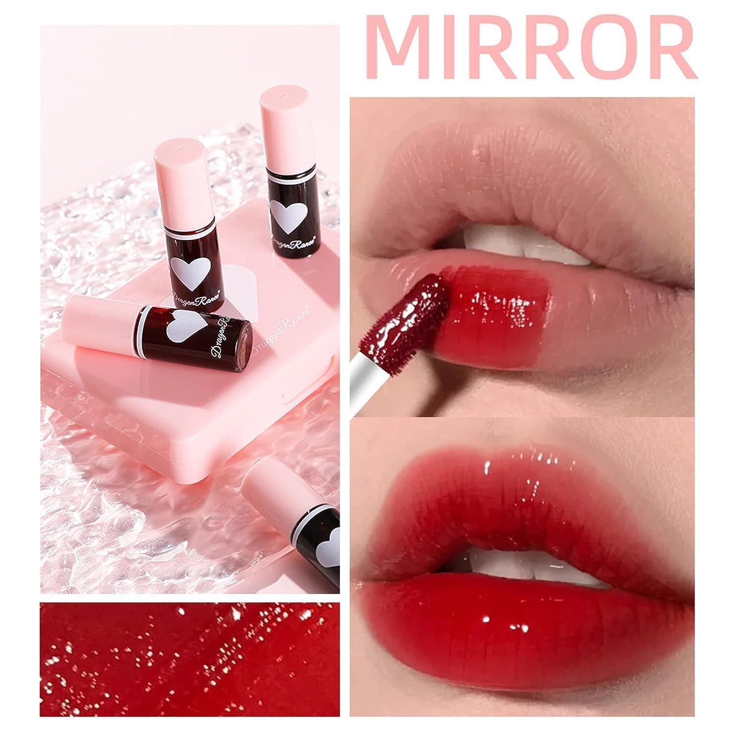 6 Colors Velvet Lip Tint Stain Set - Long-Lasting, Moisturizing ...