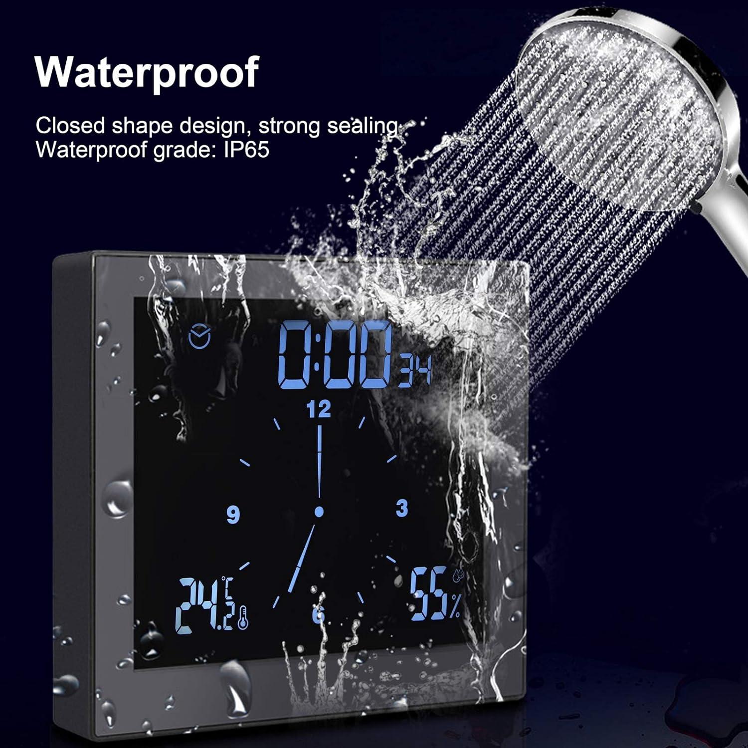 Bathroom Accessory Temperature and Humidity Limit Alarm Function ...