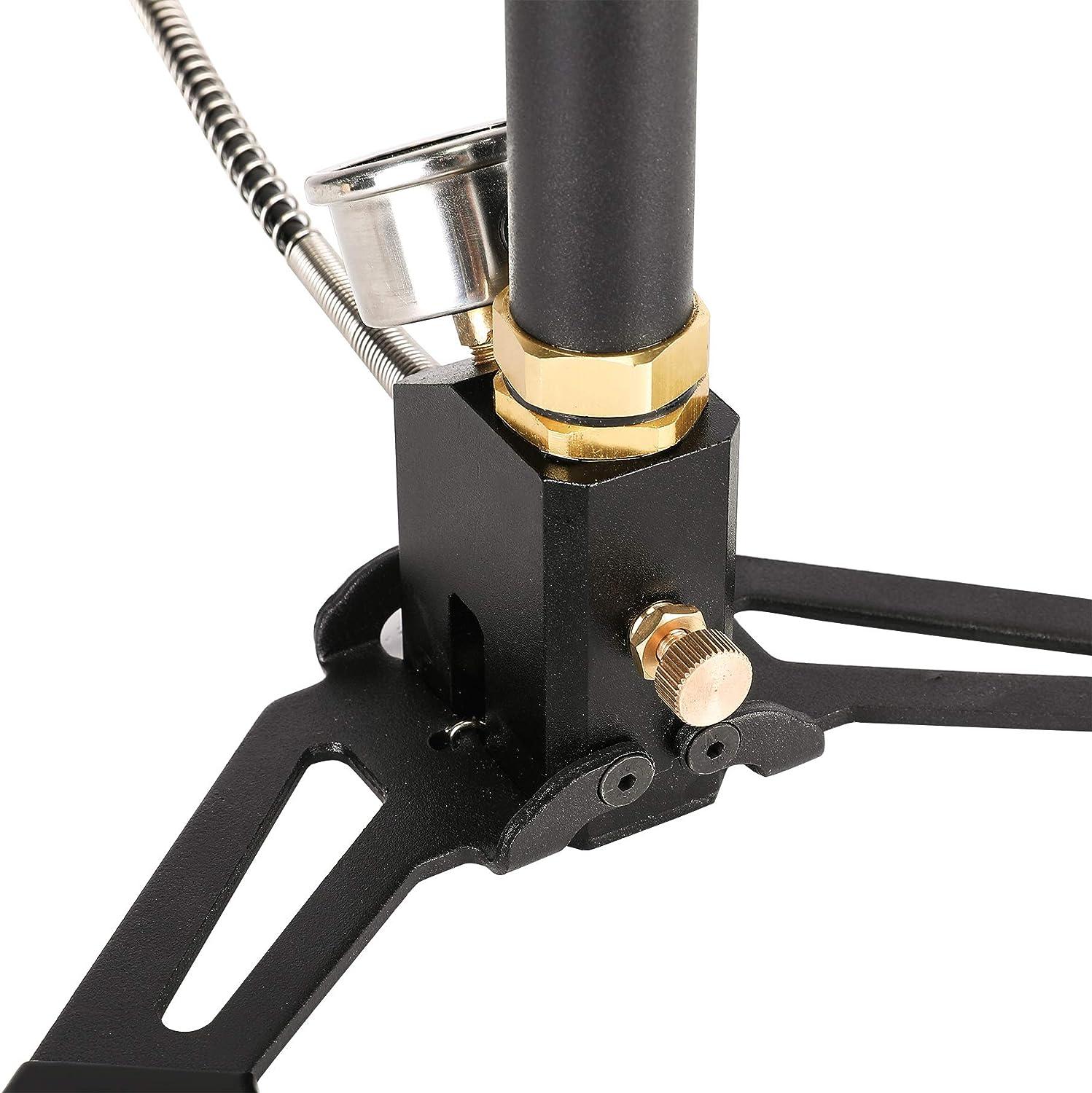 HIRAM 4500Psi High Pressure Hand Pump for Air Rifles - Stainless Steel ...