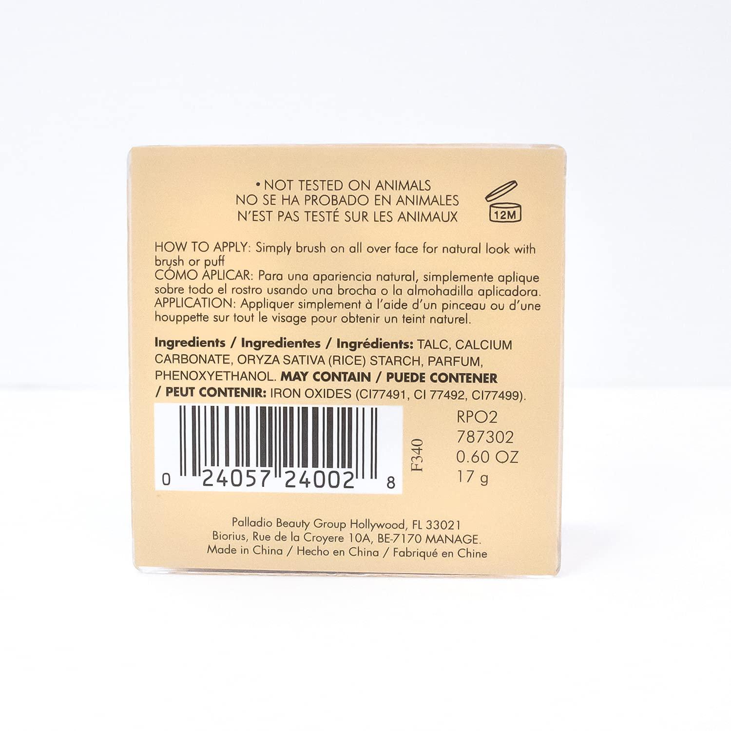 Palladio Rice Powder Translucent Loose Setting Powder - Oil Absorbing ...
