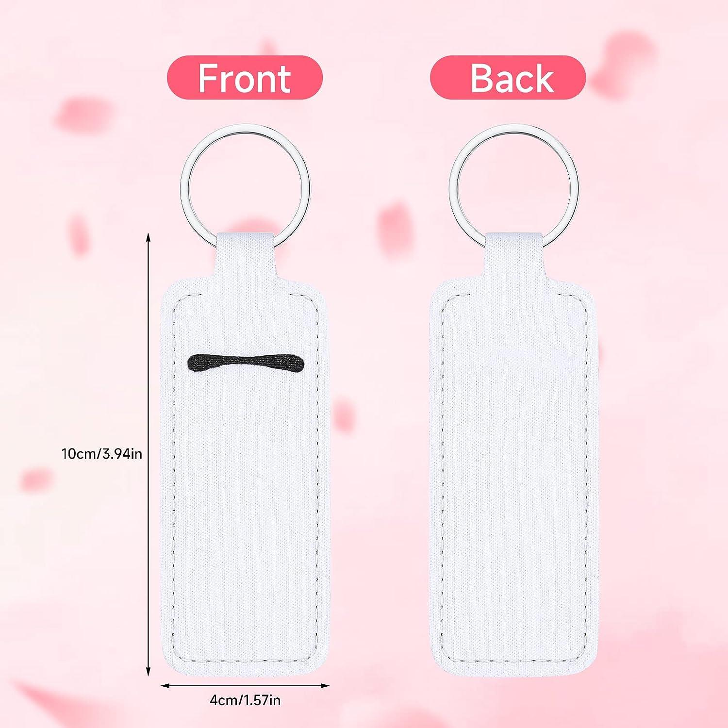 Valyria Sublimation Blanks Chapstick & Lipstick Holder Keychains Bulk ...