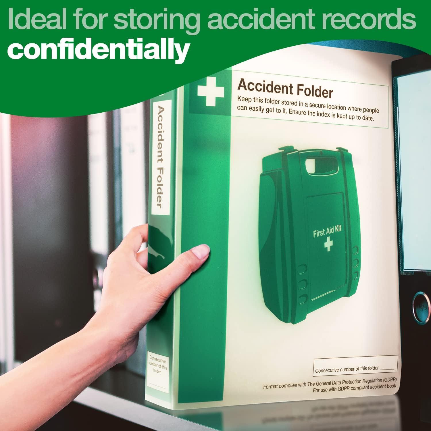 Safety First Aid A4 Accident Report Folder - Organize Accident Records ...