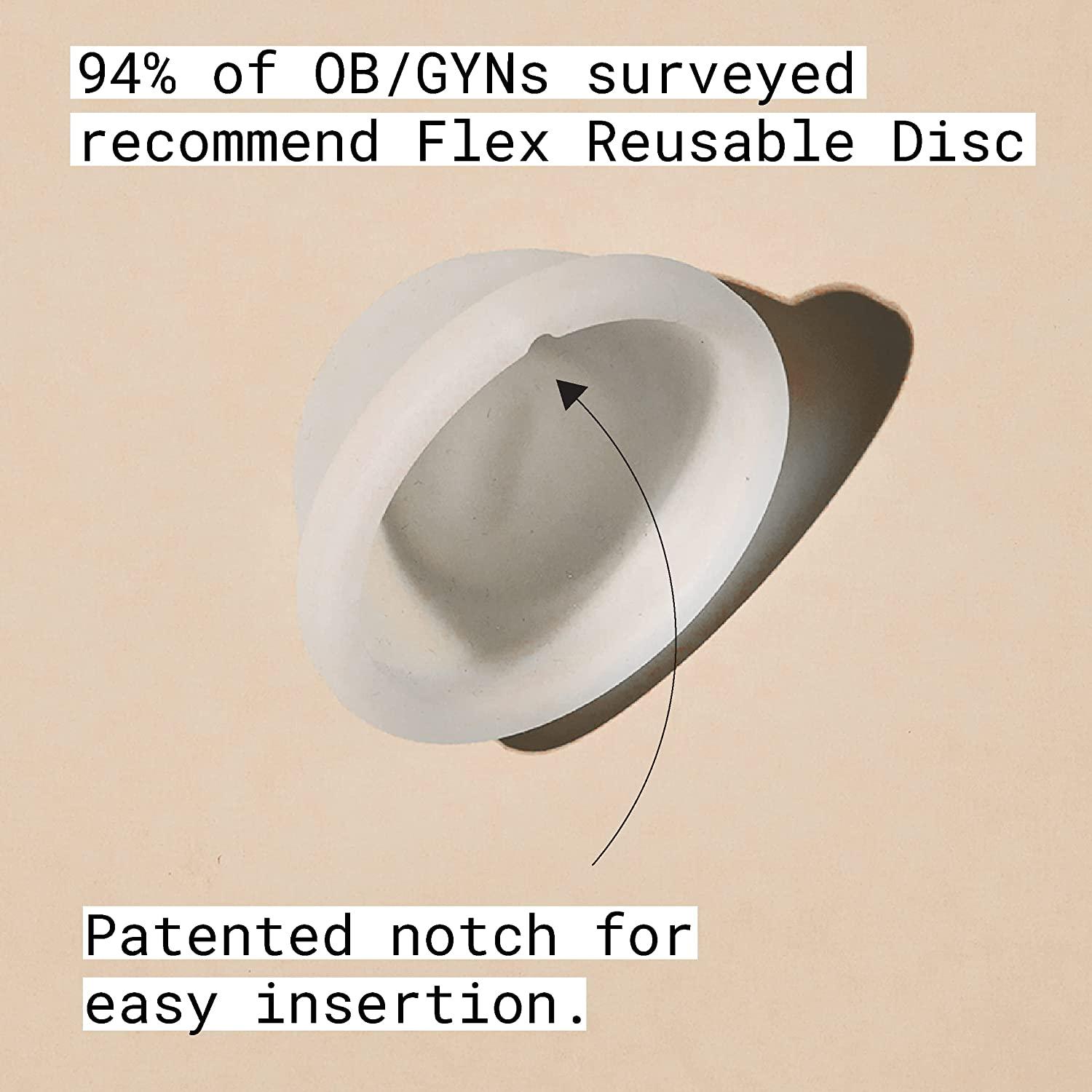 Flex Reusable Menstrual Disc - Medical-Grade Silicone - 10 Year ...