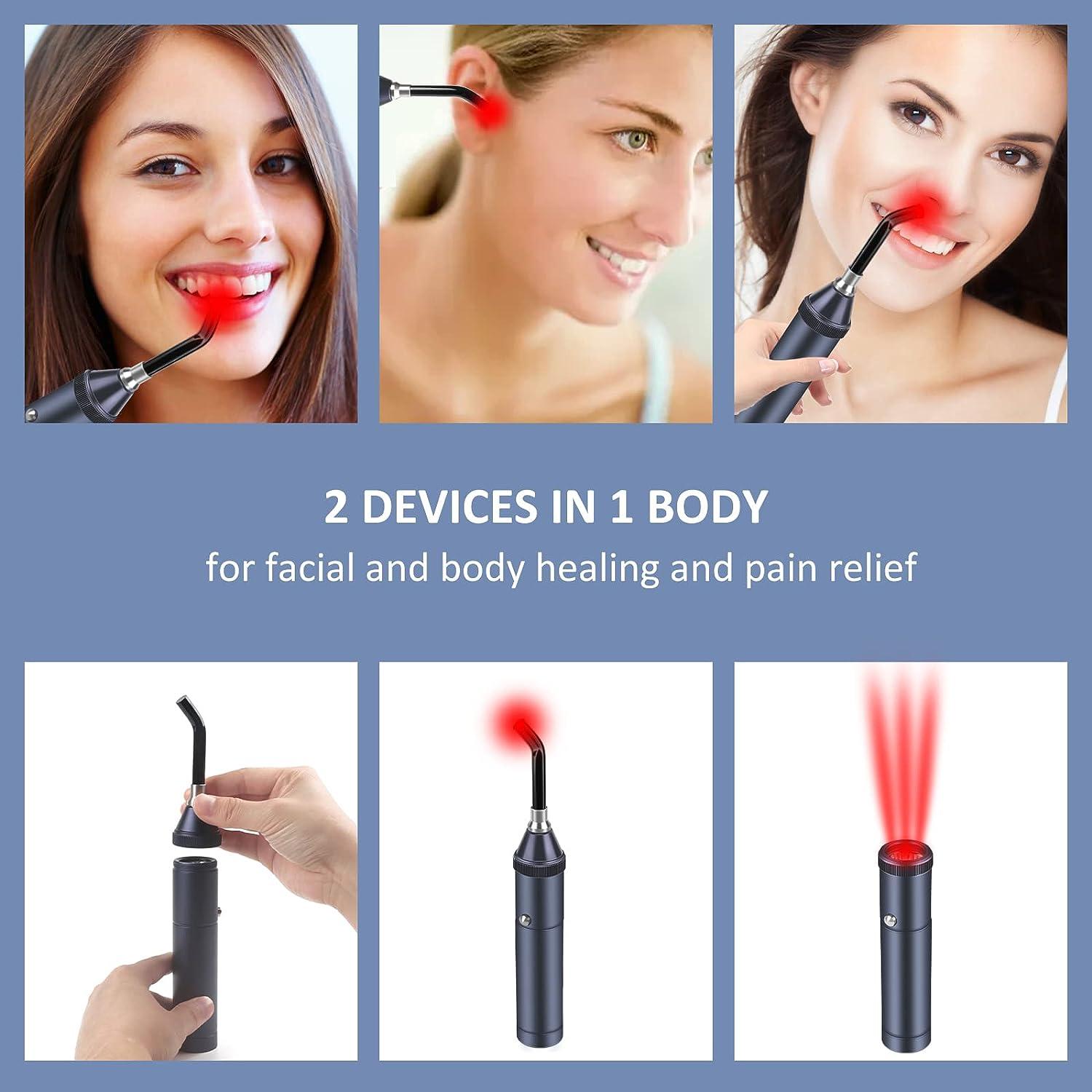 Biofo Infrared Red Light Therapy Device for Cold Sore Treatment & Pain ...