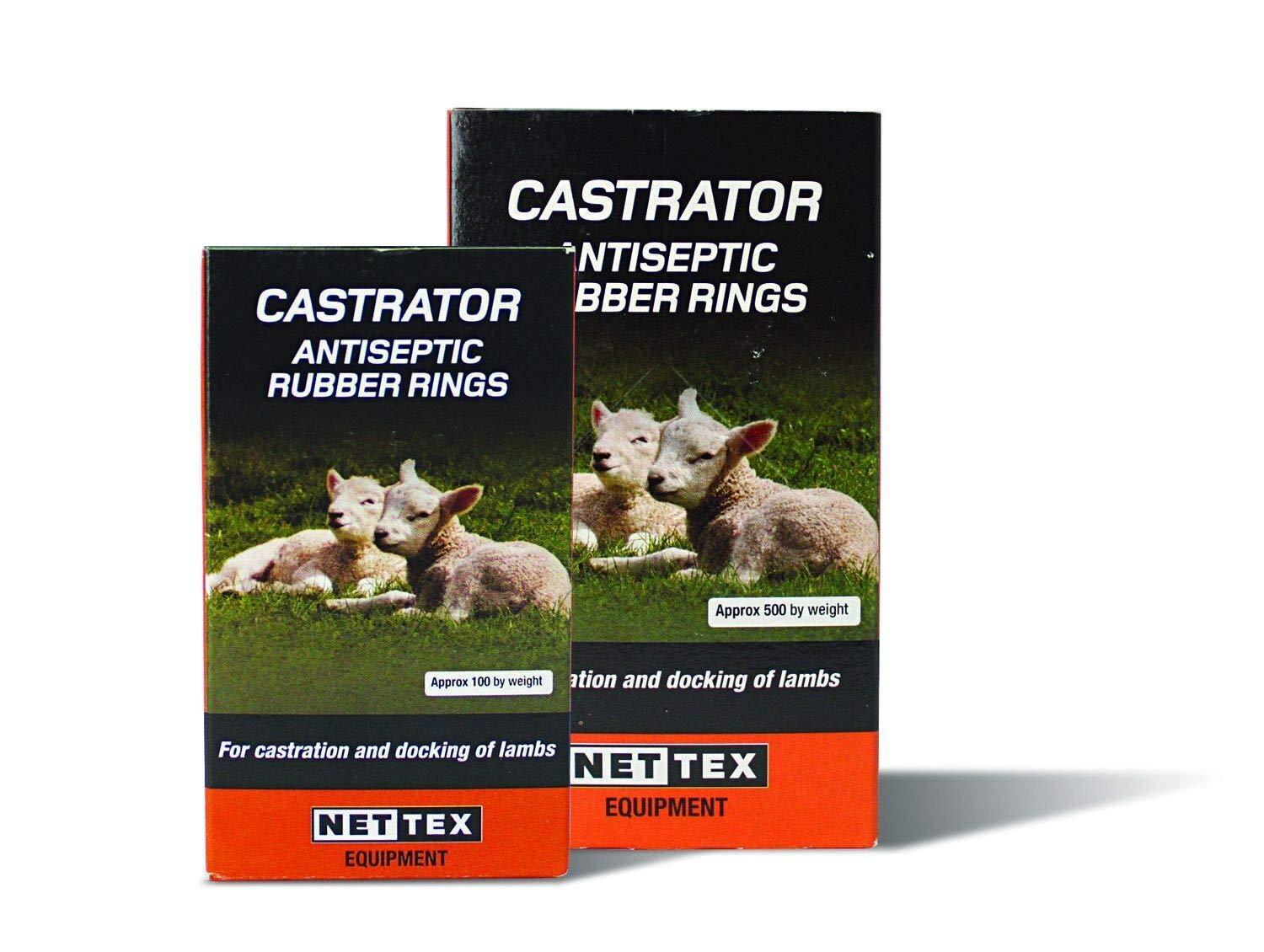 NETTEX Castration Rings - 500 Pack | Buy Now with Express International Delivery | GoSupps.com