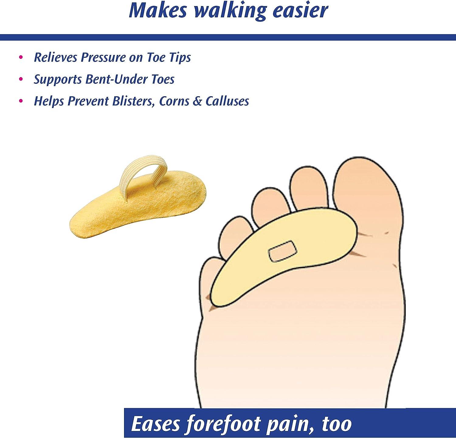 Pedifix Hammer Toe Cushion - Pack of 2 | Comfortable Toe Relief | Buy ...