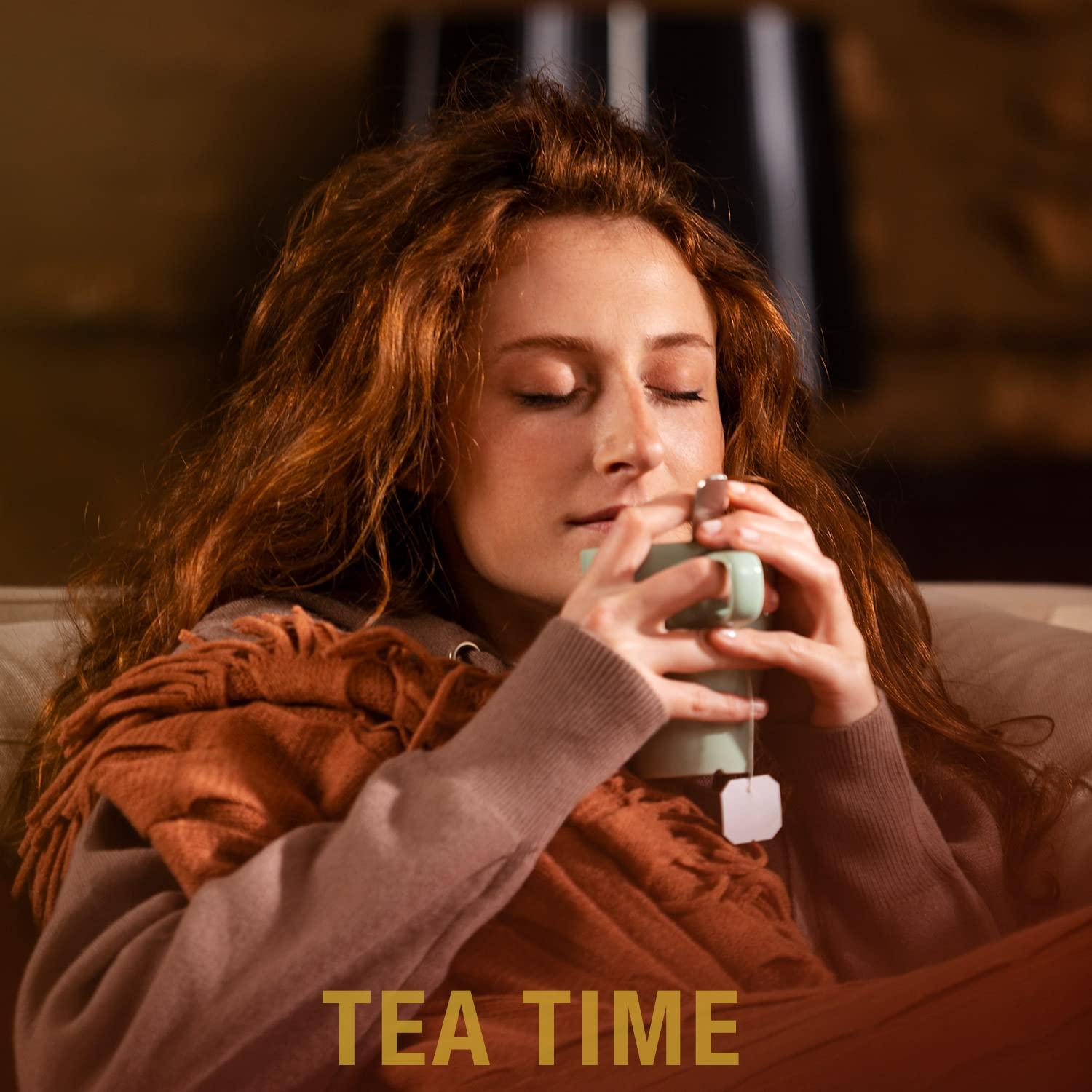 Buy Organic Tea Set | Premium 6 Variety Gift Set | Natural Flavors | 48 ...