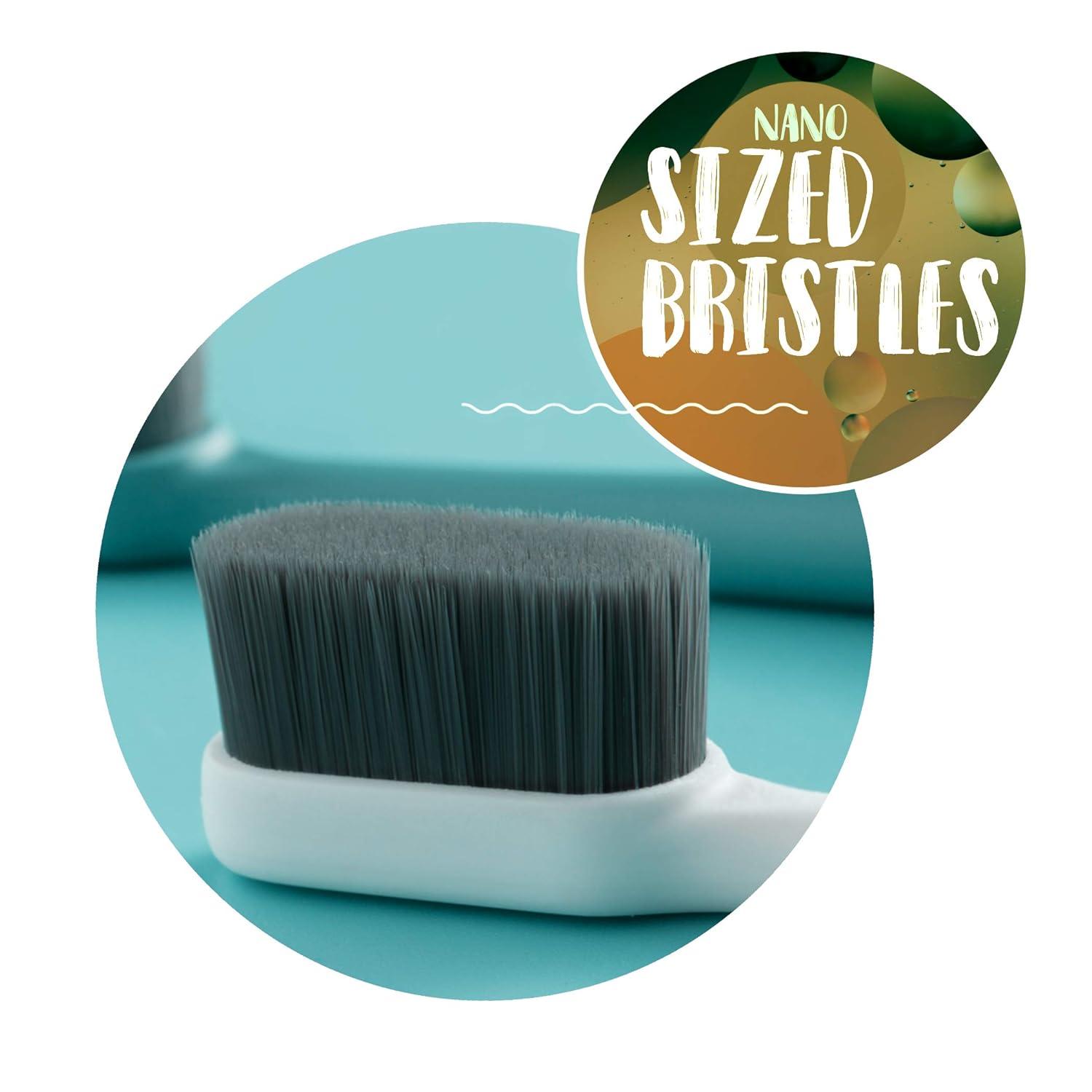 Ebris Saber Series Extra Soft Toothbrushes for Adults (3 Pack) | Nano ...