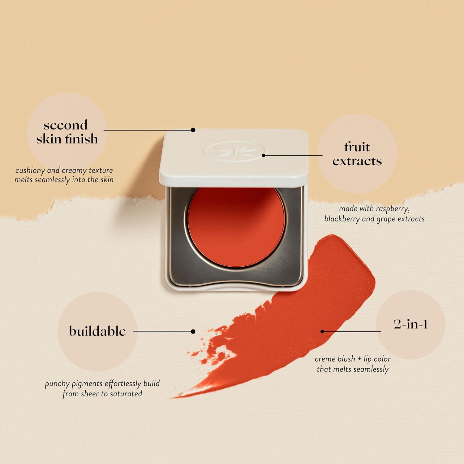 Honest Beauty 2-in-1 Creme Cheek Blush + Lip Color - EWG Verified Vegan ...