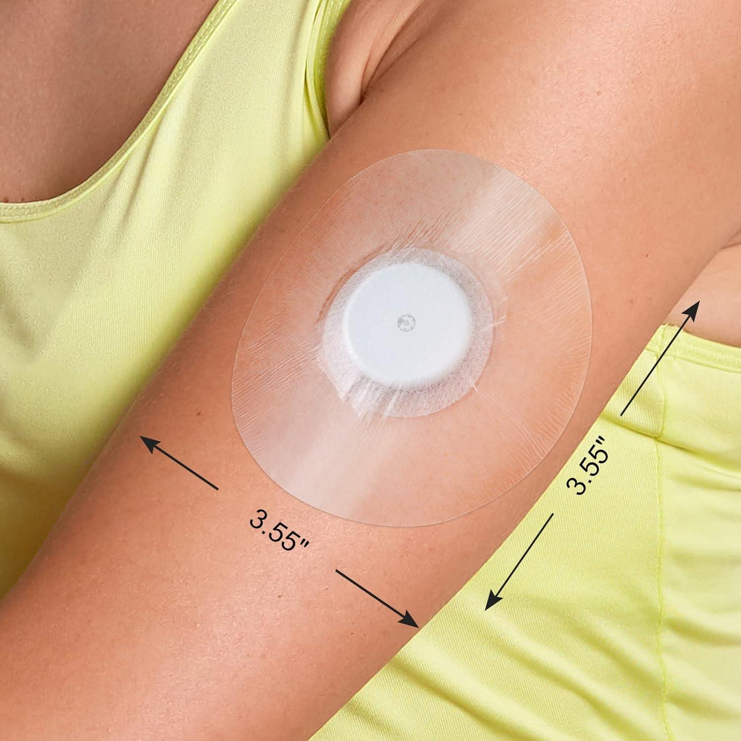 Freestyle Libre Waterproof Adhesive 55 Skin-Friendly Plasters for Libre ...