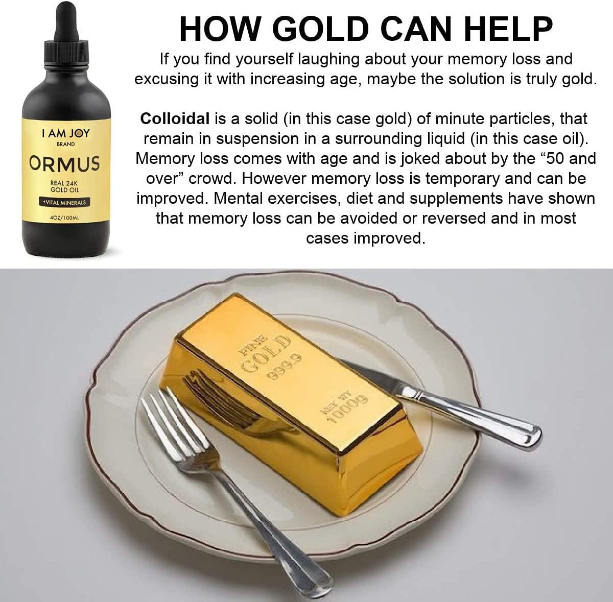 I Am Joy Ormus Gold Oil Monoatomic - Pineal Gland Decalcification, DNA ...