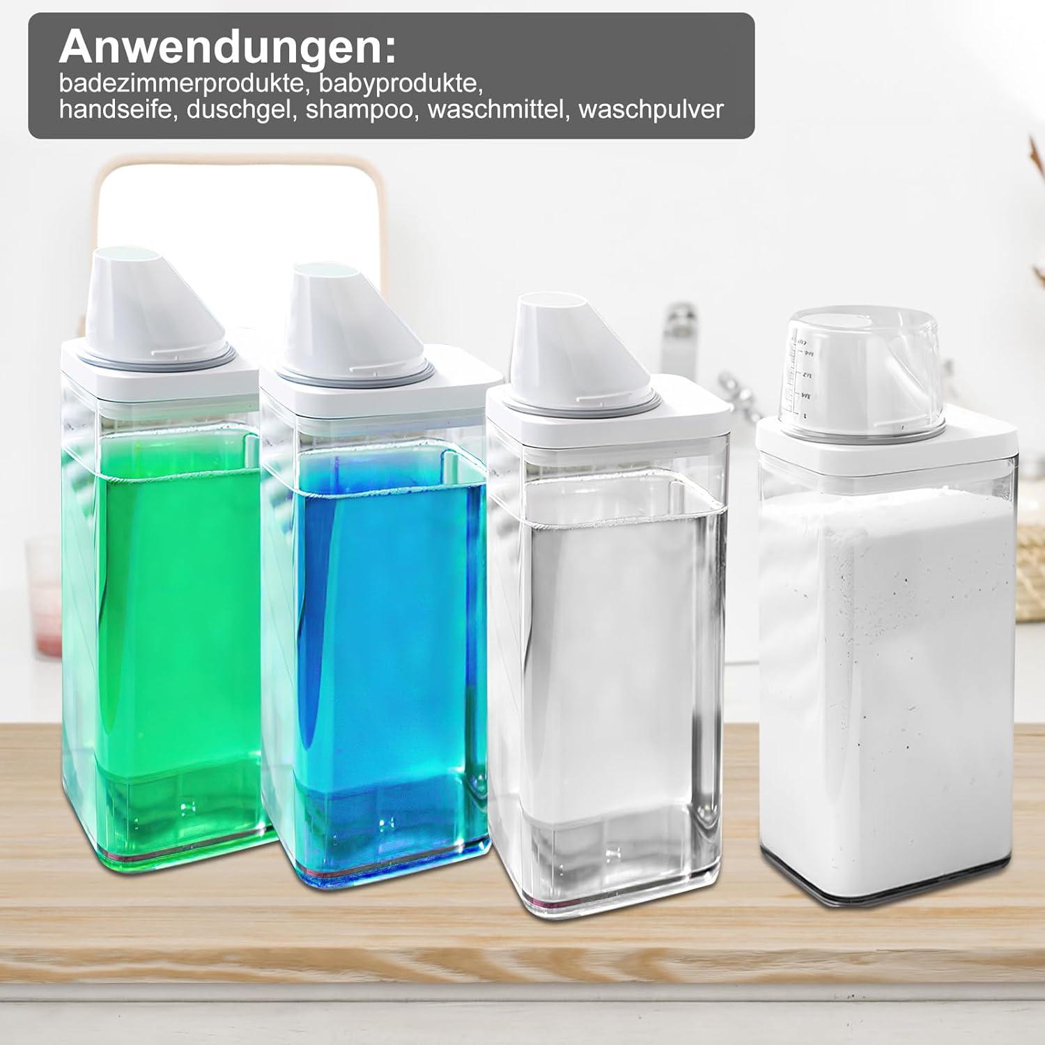 Washing Powder Storage Laundry Detergent Dispenser Washing Powder ...