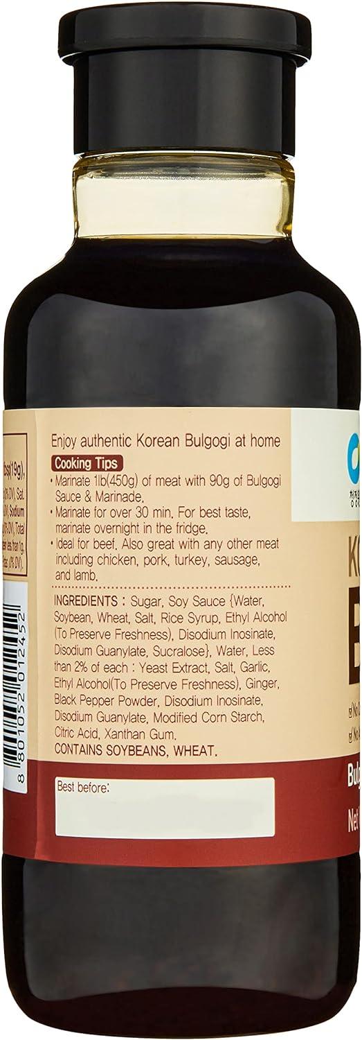 DAESANG Beef Bulgogi Marinade 500g - Authentic Korean Flavors for ...