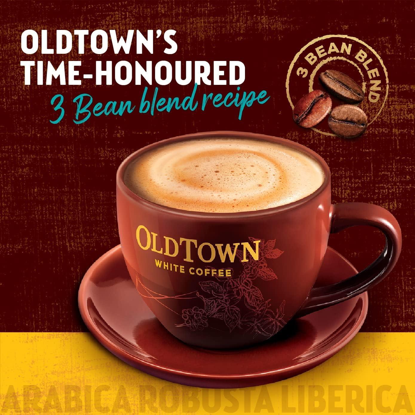 Old Town White Coffee 3 in 1 Hazelnut 15 Sachets Net WT 600g | Buy Now ...