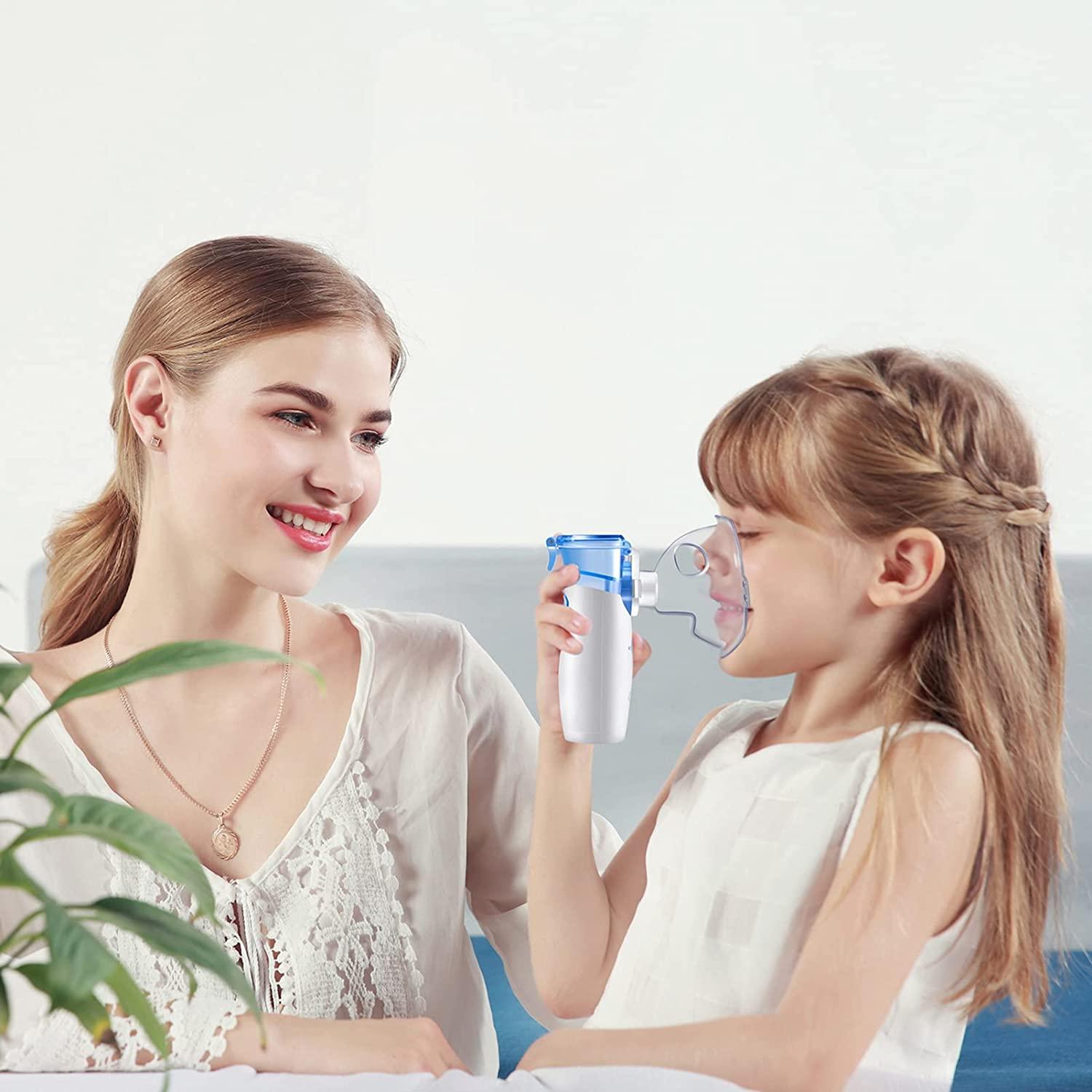 Portable Nebulizer - Handheld Steam Inhaler for Kids & Adults ...