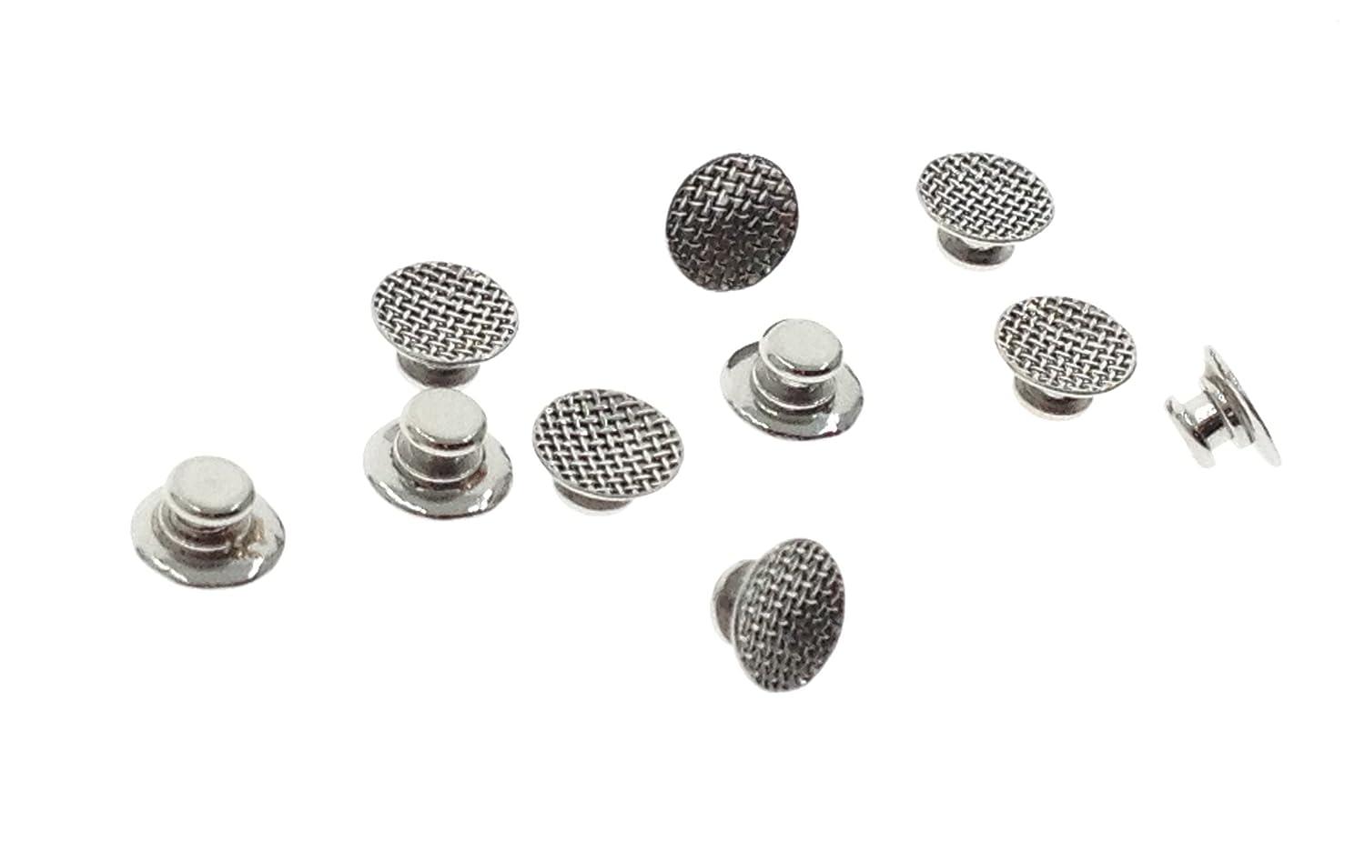 50 Pcs Dental Orthodontic Lingual Buttons - Bondable Round Mesh Base ...