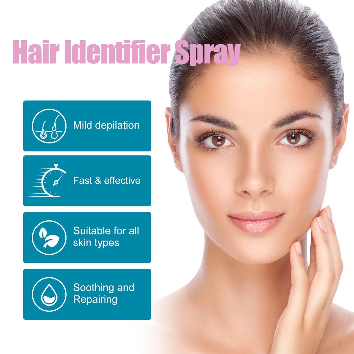 Hair Identifier Spray for Face Shaving | Facial Hair Identifier for ...